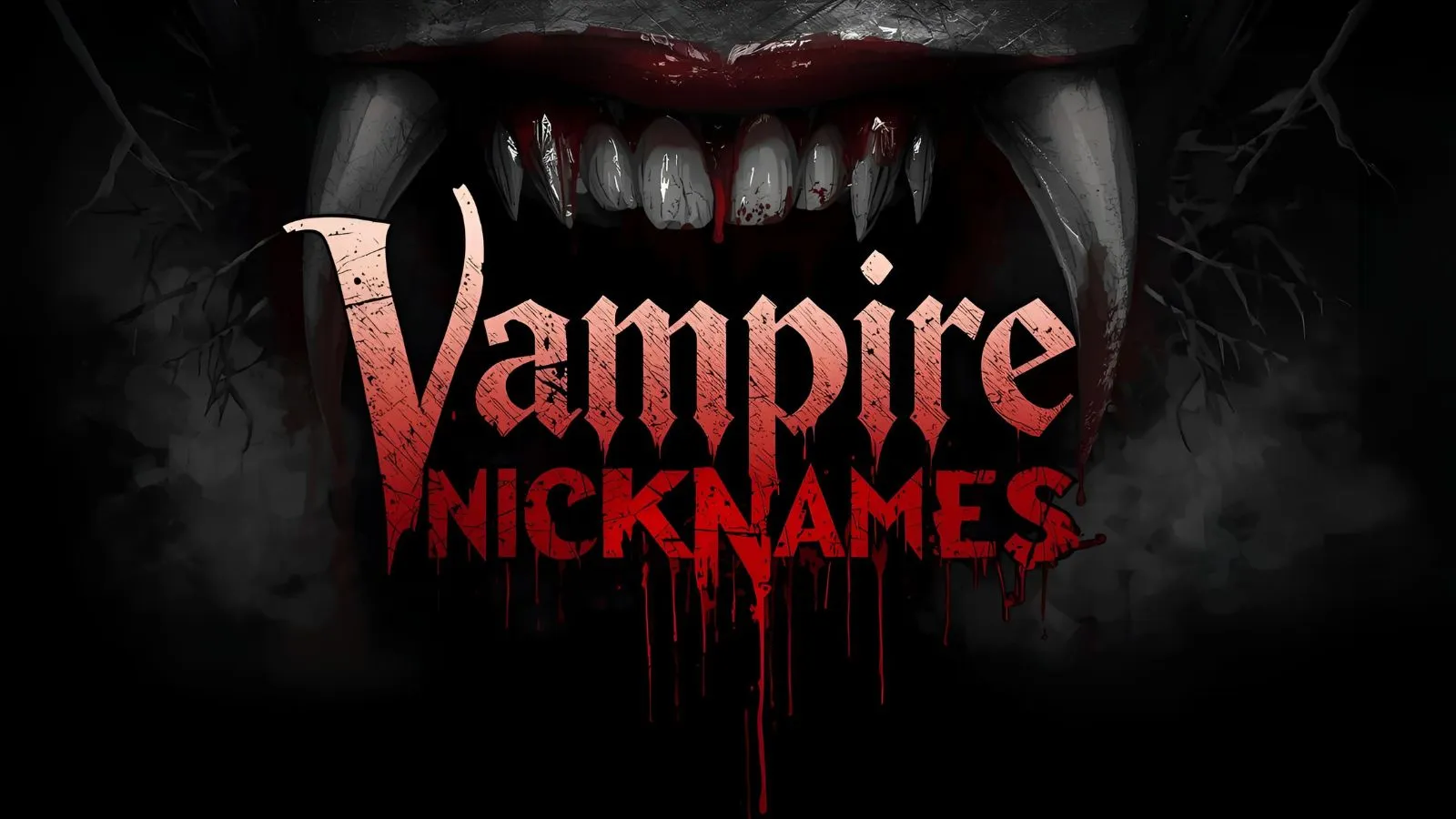 Vampire Nicknames: Fun, Cute, and Mysterious Names for Every Vampire ...